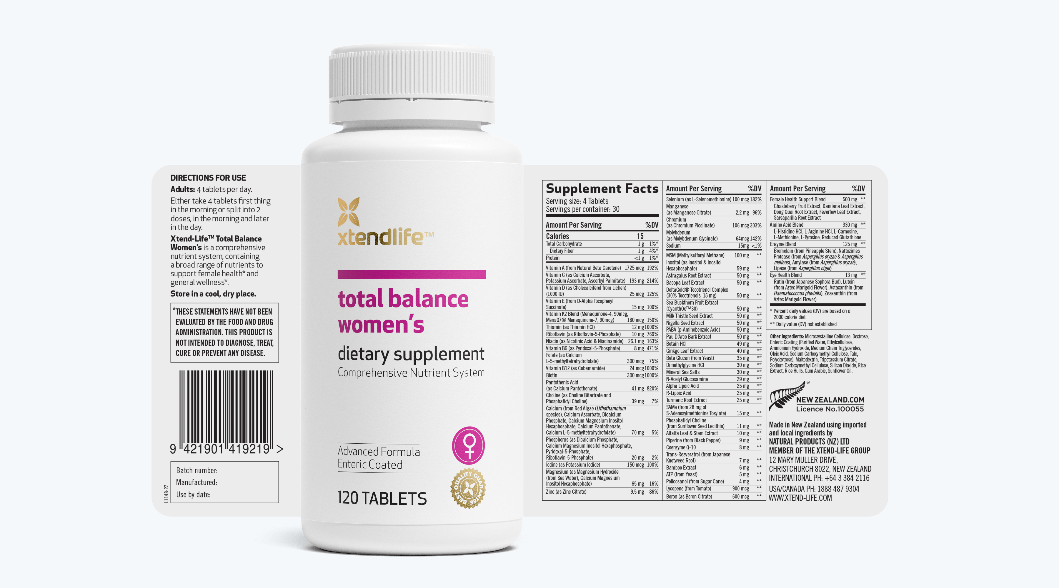 Complete Total Balance: More Than a Multivitamin - Xtendlife